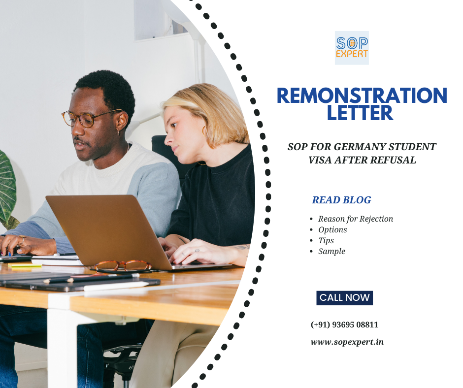 SOP for Germany Student Visa After Refusal : Remonstration Letter - SOP ...